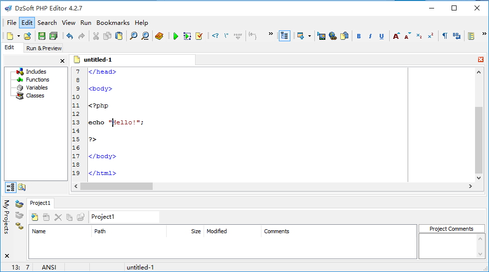 dzsoft php editor下载-php文本编辑器 v4.2.7.7 官方最新版 - 安下载