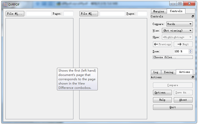 diffpdf-PDF文档比较工具下载 v5.6.7.0 绿色 - 安下载