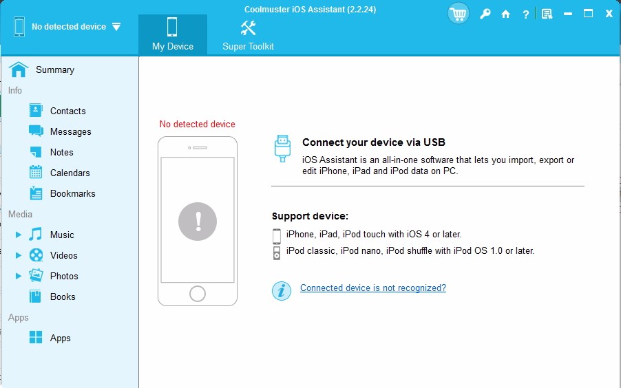 Coolmuster iOS Assistant-ios数据备份与恢复工具下载 v2.2.24 - 安下载