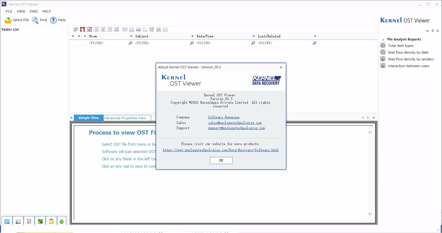 Kernel OST Viewer免费版-OST文件浏览工具下载 v20.3 免费版 - 安下载