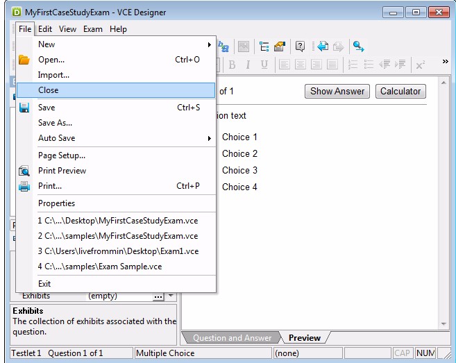 VCE Designer下载-vce designer demo v2.3 免费版(附使用教程) - 安下载