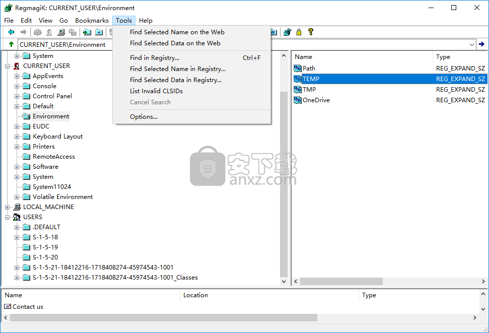 RegMagiK Registry Editor下载-注册表编辑器 v4.9.15 官方版 - 安下载