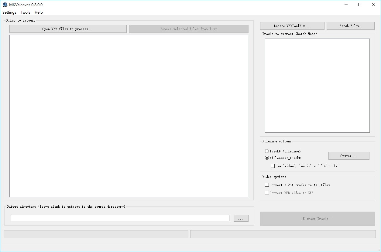 MKVCleaver免费版下载-多功能MKVC文件数据提取器 v0.8.0.0 免费版 - 安下载
