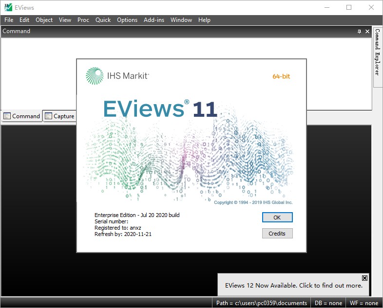 eviews11-eviews软件下载 附安装教程 - 安下载