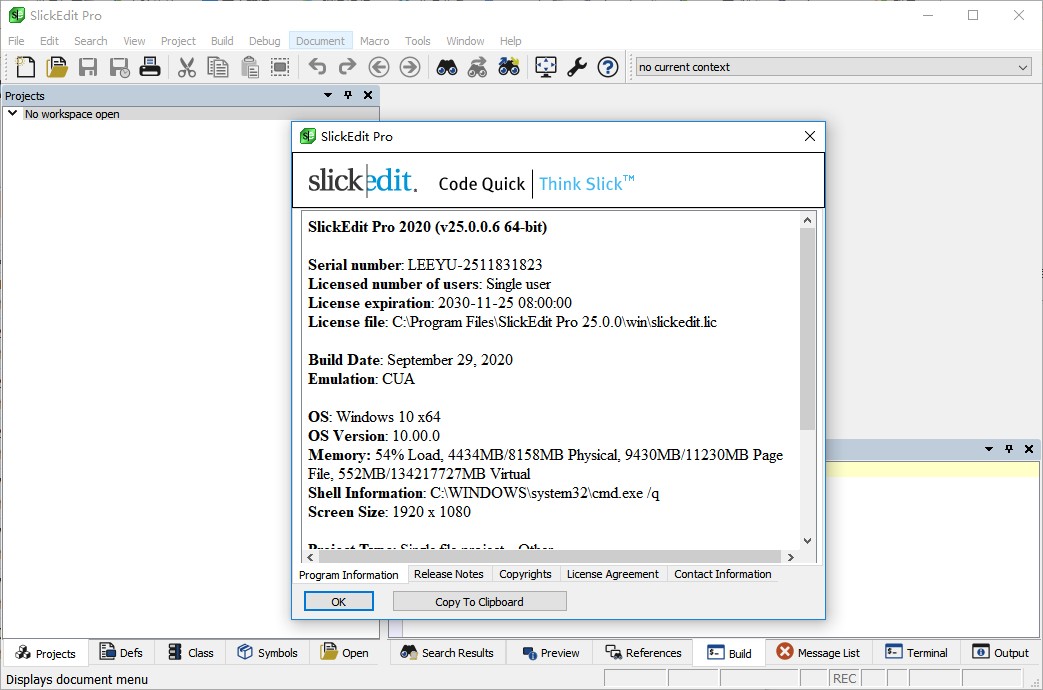 SlickEdit 2020-slickedit 2020下载 - 安下载