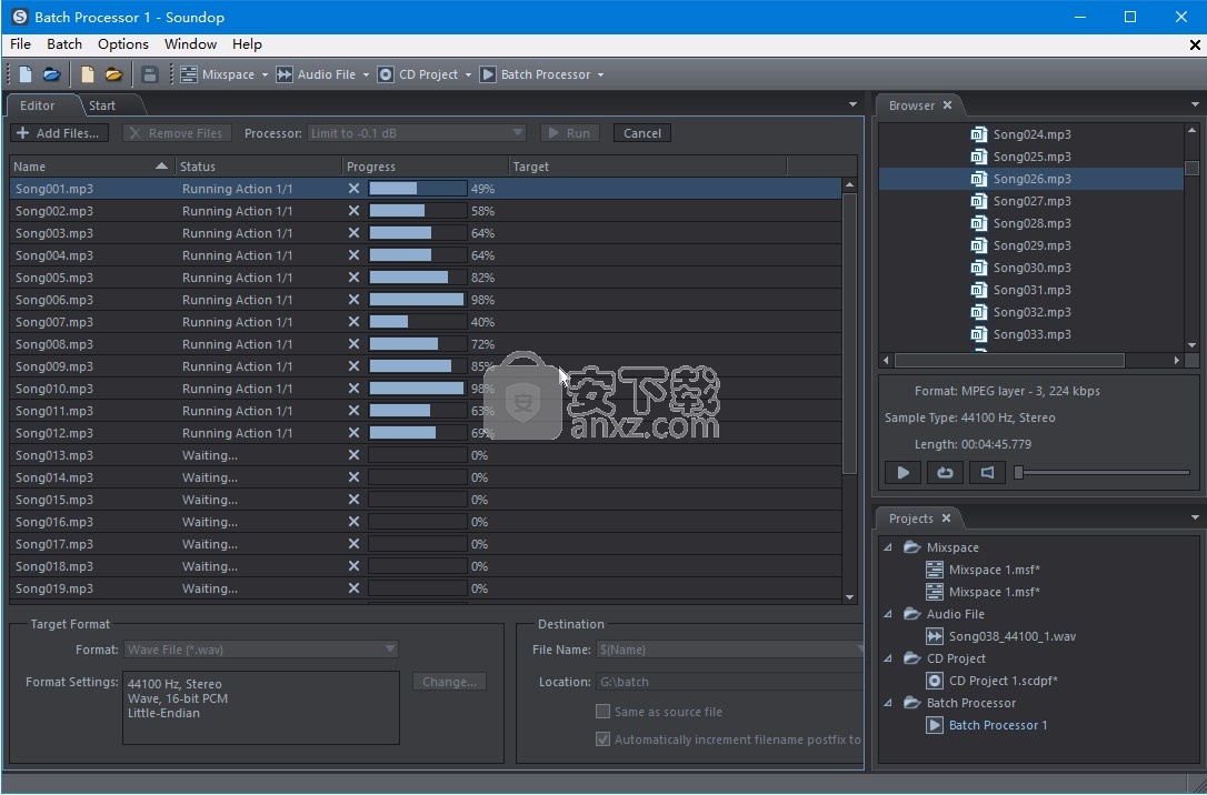 Soundop Audio Editor下载-音频编辑软件 v1.7.8.20 官方版 - 安下载