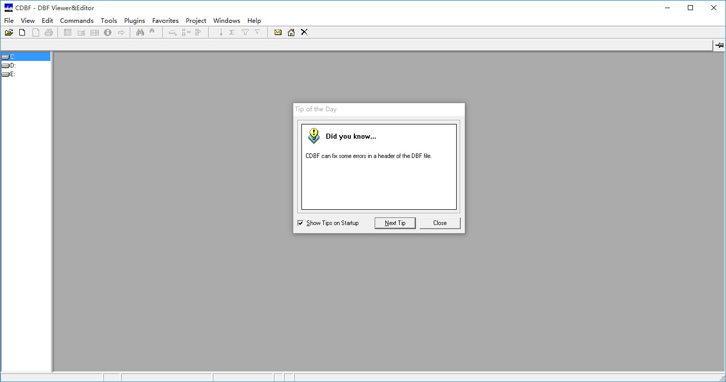 CDBF-DBF Viewer and Editor免费版下载-DBF数据库查看与编辑工具 v2.3.0 免费版 - 安下载