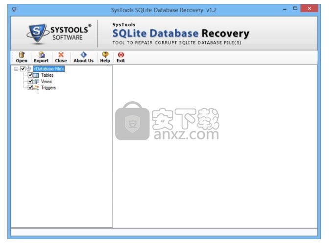 SysTools SQLite Recovery下载-SQLite数据库恢复软件 v1.2.0.0 官方版 - 安下载
