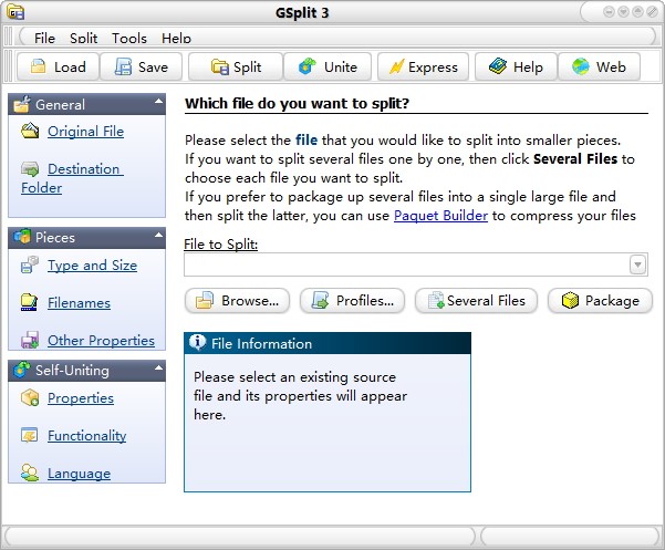 GSplit 3下载-文件分割器 v3.0 绿色版 - 安下载