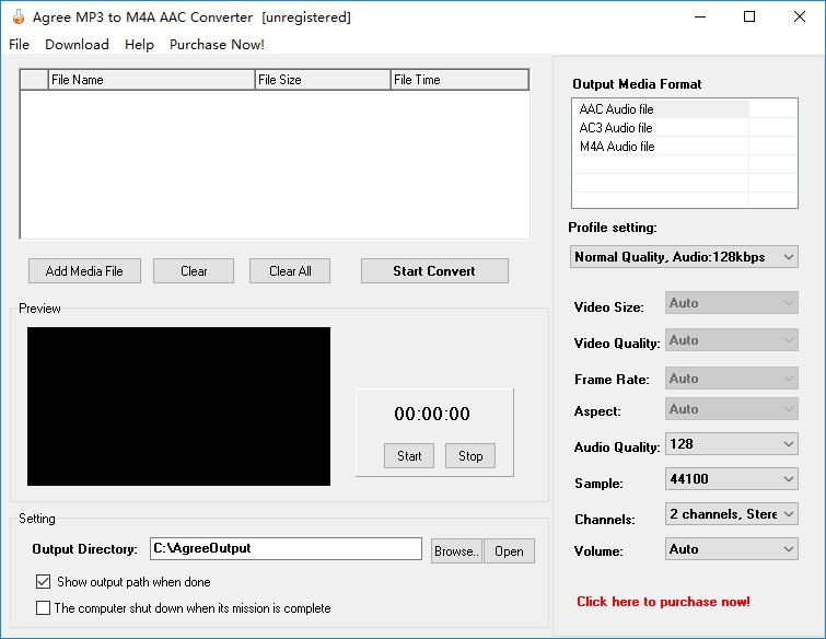 Agree MP3 to M4A AAC Converter下载-MP3转M4A/AAC转换器 v5.0 官方版 - 安下载